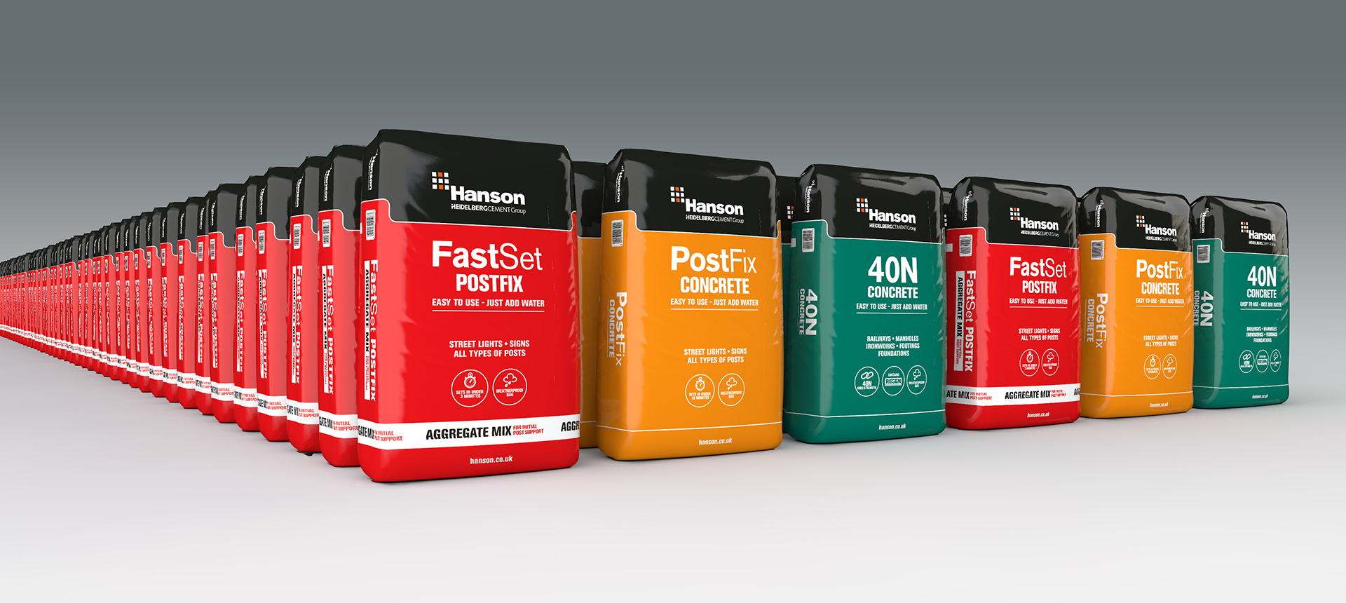 Bagged Concrete Hanson Packed Products Bagged Concrete Hanson Packed Products